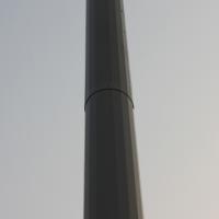 China Galvanized Hot Dip Monopole Cell Tower Antenna Swaged Tubular Pole for sale