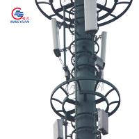 China 5g Gsm Wifi Tower Antenna Steel Telecommunications Monopole for sale