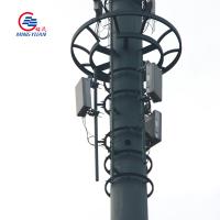 China 5g Gsm Wifi Tower Antenna Steel Telecommunications Monopole for sale