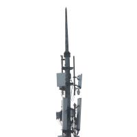 China Polygonal Galvanized Telecom Monopole Hot Dipped Cellular Tower Without Working Platform for sale