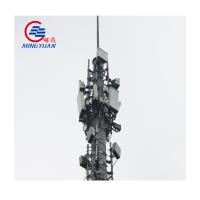 China Hot Dip Galvanized Hot Dip Antenna Wifi Tower Tapered Swaged Steel Tubular Pole for sale