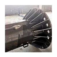 China Gr65 Q235b Monopole Communication Tower Galvanized 15 Meter for sale
