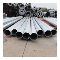 China Q235b Q460 Monopole Telecom Tower Antenna Steel Tubular Swaged Pole for sale