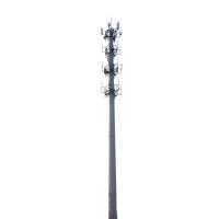 China Polygonal Conical Medium Voltage Pole Telecommunication Monopole Antenna Tower for sale
