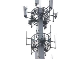 China Polygonal Conical Medium Voltage Pole Telecommunication Monopole Antenna Tower for sale