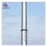 China Hot Dip Galvanized Steel Utility Pole 220kV For Light Transmission Tubular for sale