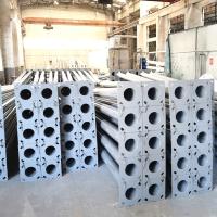 China Polygonal Steel Street Light Pole Hot Dip Q235 Double Arm for sale