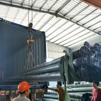 China Round Conical Steel Street Light Pole Galvanized Single Arm for sale