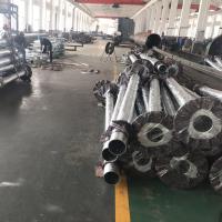 China 20m 25m High Mast Street Light Pole Solar Street Light Q235b Stadium for sale