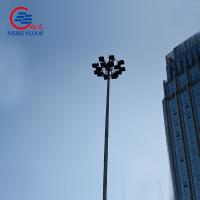 China Playground High Mast Light Pole Tennis Court Q235b LED Light for sale