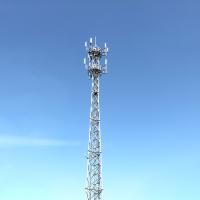 China Triangular Galvanized Lattice Structure Transmission Tower Q355b 3 Leg for sale
