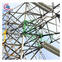 China Hot Dip Galvanized Electric Line Tower , 10m Self Support Cell Tower for sale