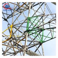 China Hot Dip Galvanized Electric Line Tower , 10m Self Support Cell Tower for sale