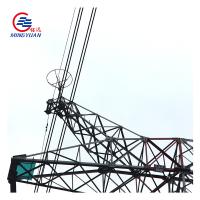 China 138kv Electric Transmission Tower Galvanized Hot Dip Self Supporting For Electric for sale