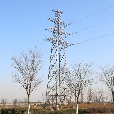 China Q355b Gr8.8 Electric Transmission Tower 10KV Power Line for sale
