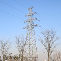 China Q355b Gr8.8 Electric Transmission Tower 10KV Power Line for sale