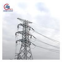 China Pylon 4 Legged Power Transmission Line Tower Galvanized Electrical for sale