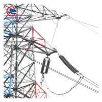 China Pylon 4 Legged Power Transmission Line Tower Galvanized Electrical for sale