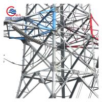 China Pylon 4 Legged Power Transmission Line Tower Galvanized Electrical for sale