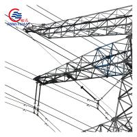China Galvanised Q345B Electric Transmission Tower , 10m Transmission Lattice Tower for sale