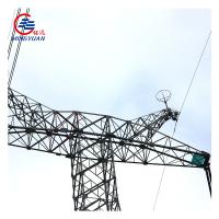 China Distribution Galvanized 500kv Transmission Tower 100m Steel for sale