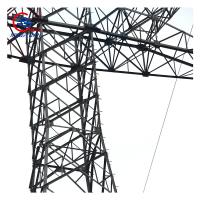 China Distribution Galvanized 500kv Transmission Tower 100m Steel for sale
