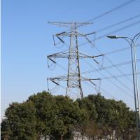 China Hot Dip Electric Transmission Tower 10kV-500kV Galvanized for sale