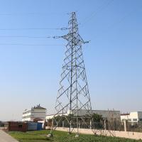 China Hot Dip Electric Transmission Tower 10kV-500kV Galvanized for sale