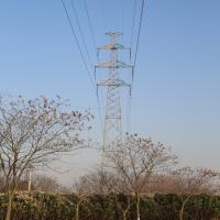 China 100m Coating Electric Transmission Tower Galvanized Angle Steel for sale