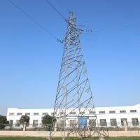 China 100m Coating Electric Transmission Tower Galvanized Angle Steel for sale