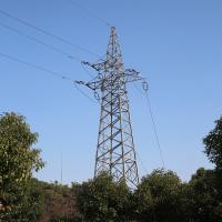 China 100m Coating Electric Transmission Tower Galvanized Angle Steel for sale