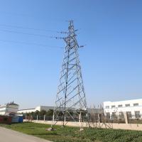 China Hot Dipped Electric Transmission Tower Q345 Q235 High Tension Cable for sale