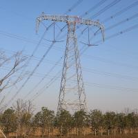 China ANSI Electric Transmission Tower High Voltage Angle High Tension Power Q235b for sale