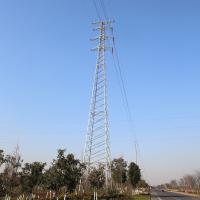 China ANSI Electric Transmission Tower High Voltage Angle High Tension Power Q235b for sale