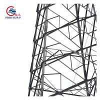 China 4 Leg Angle 220 Kv Transmission Tower , 120km/H Electric High Tension Tower for sale