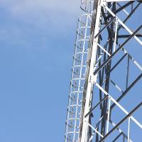 China A36 4 Legged Free Standing Lattice Tower Gr50 With Hot Dip Galvanized for sale