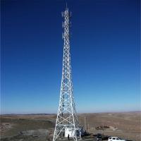 China Gr8.8 A123 Lattice Steel Tower 40m Internet Antenna Hot Dip for sale