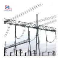 China 35kv 66kv Gantry Structure Substation Steel Railway Transmission System for sale