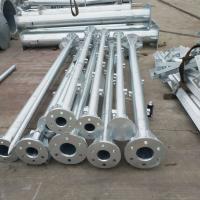 China Hot Dip Galvanized Substation Steel Structures Steel Gantry Electric Pole For Electric Transmission for sale