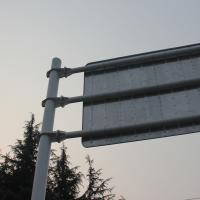 China Customized Traffic Signs Pole Road Galvanized Street Powdering 2.5mm for sale