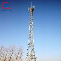 China Wireless Microwave Antenna Lattice Steel Tower Self Supporting Transmission Line Angle for sale