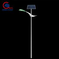 China Galvanized Outdoor Steel Street Light Pole Octagonal Tapered 4m 6m 10m 12m for sale