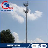 China Galvanized Triangular Self Supporting Cell Tower 30m 45m 60m Q355B GSM Transmission Antenna for sale