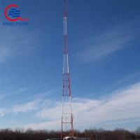 China 40m 50m Lattice Pipe Antenna Wireless Wifi Tower Telecommunication Steel CDMA for sale