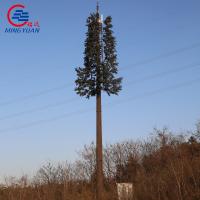 China Q345b 5g Tapered Polygonal Camouflaged GSM Tower Disguised Tree Antenna Mast Telecommunication for sale