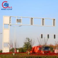 China Hot Dip Galvanized Steel Traffic Signal Pole Electric Power Utility A572 A36 for sale