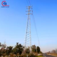 China Q355B Galvanized Lattice Steel Tower High Voltage Electric Transmission Line Metal Angle for sale