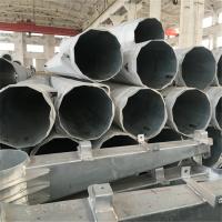 China 12m 550kv Power Transmission Pole Galvanized Octagonal for sale