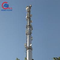 China SS400 Tubular Steel Tower Communication And Transmission for sale