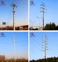 China Hot Dip Galvanized Tubular Tower For Communication And Transmission for sale